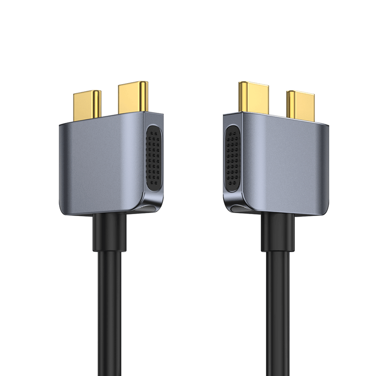 Dual USB-C Cables Only Work with TobenONE Products (2ft/0.6m)