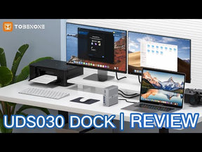 18-In-1 Docking Station USB 3.0 or USB-C Dual Monitor Universal Dock U ...